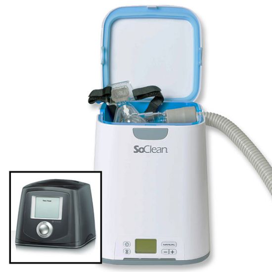 SoClean 2 CPAP Cleaner and Sanitizer with Cartridge, Valve, and Adapter ...