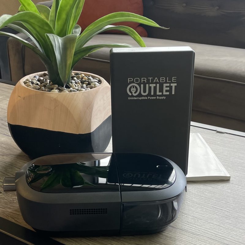 NEW Version Portable Outlet Rechargeable Battery For ALL CPAP & BiPAP ...