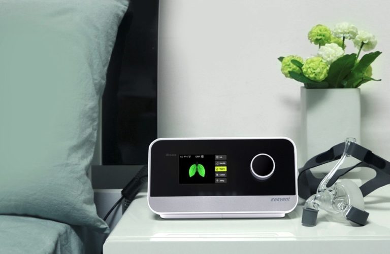 ResVent IBreeze BiPAP ASV Machine With Heated Humidifier and Wifi ...