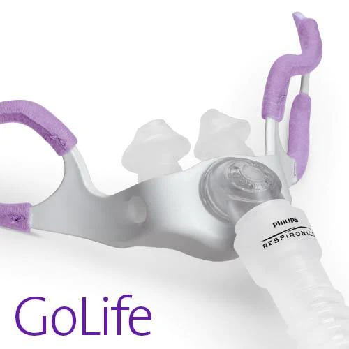 Philips Respironics GoLife For Her Nasal Pillows Mask with Headgear ...