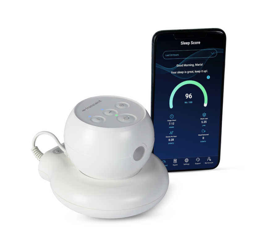 Travel Bundle Deal: Transcend Micro CPAP Machine with PowerAway Battery ...