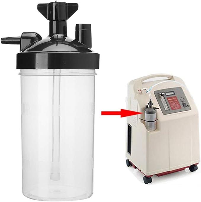 Universal Humidifier Bottle and Adapter for Oxygen Concentrator - CPAP ...