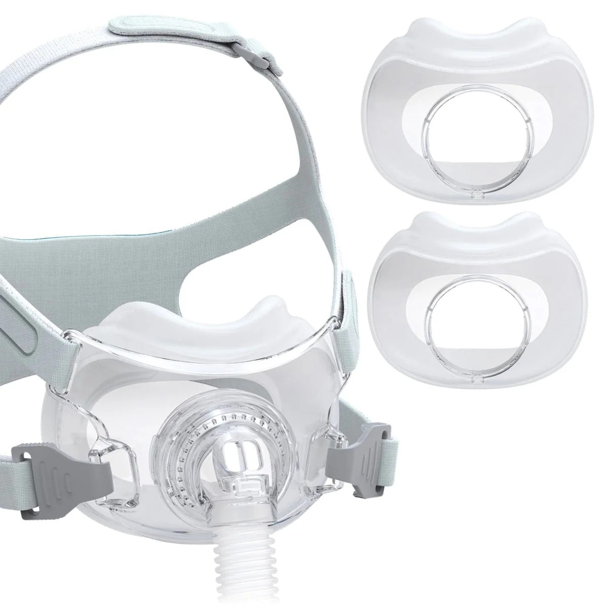 BMC React Health Rio II Full Face CPAP / BiPAP Mask With Headgear ...